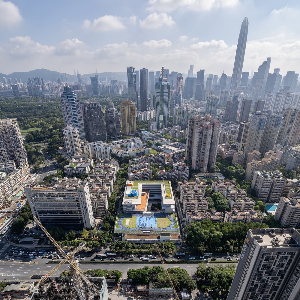 Galeria de Escola Futian Lvzhou Shenzhen / CCDI Dongxiying Studio - 12