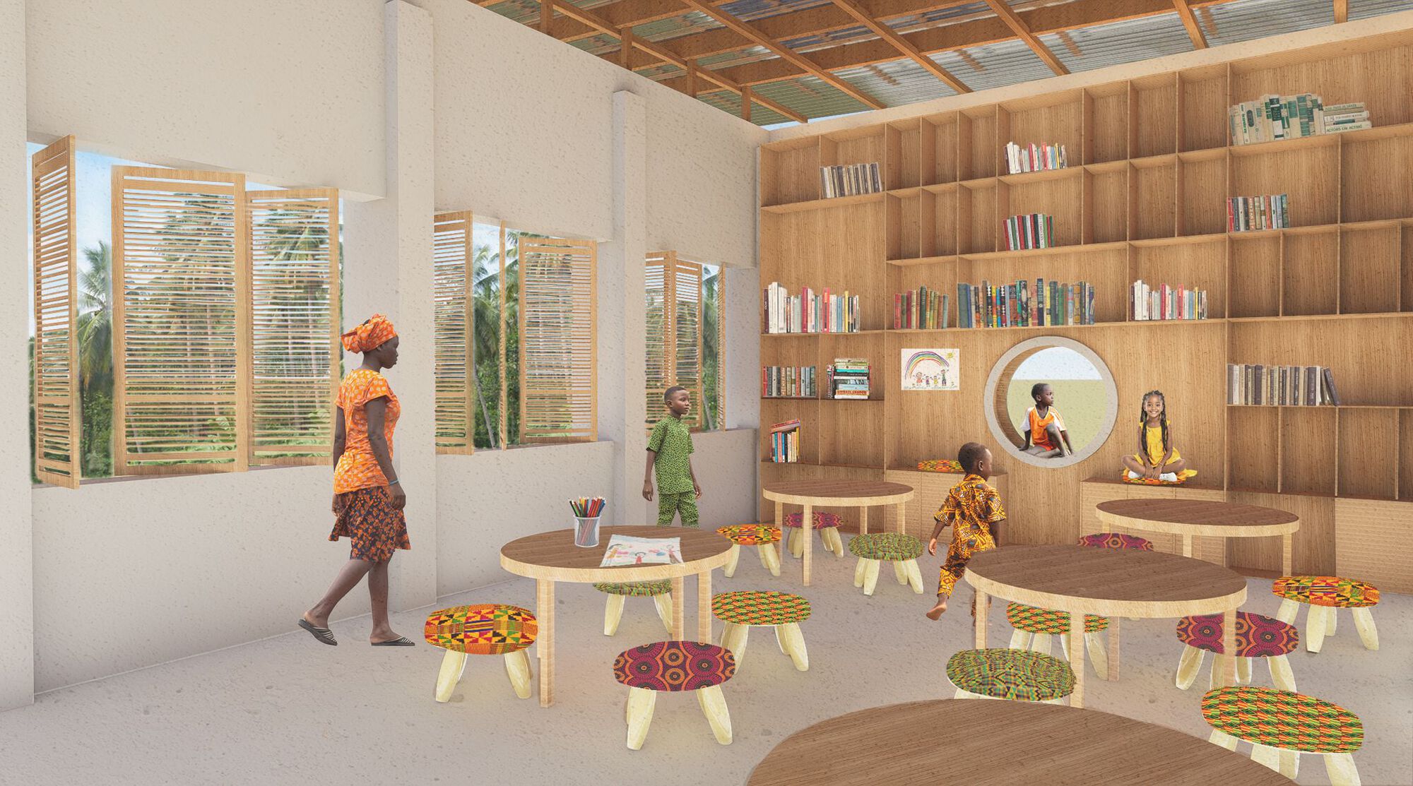 Gallery of Lei Wa Lakom Library / Parallel Studio - 18