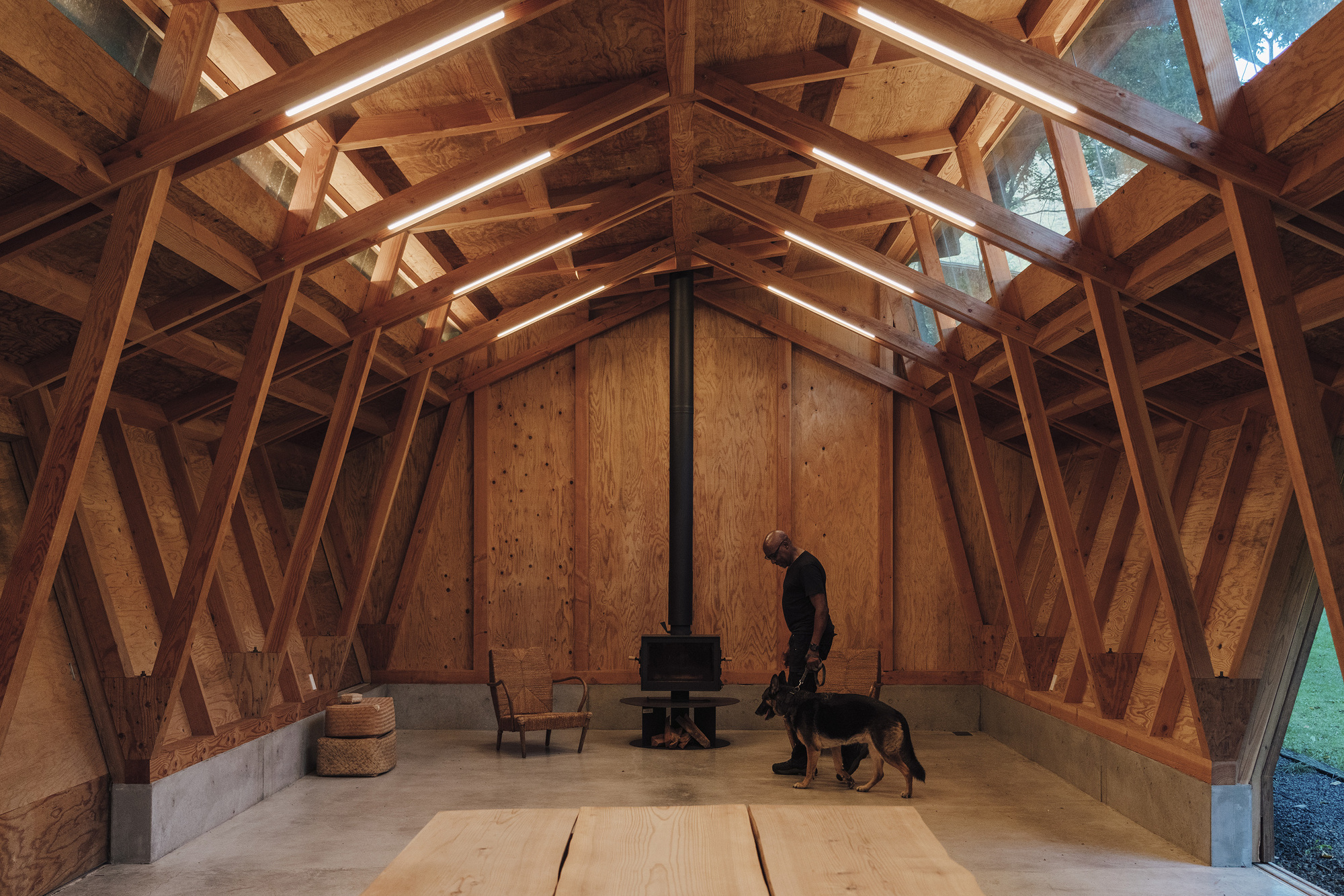 Gallery of Three Roofs Timber Hall / OOTT - 4