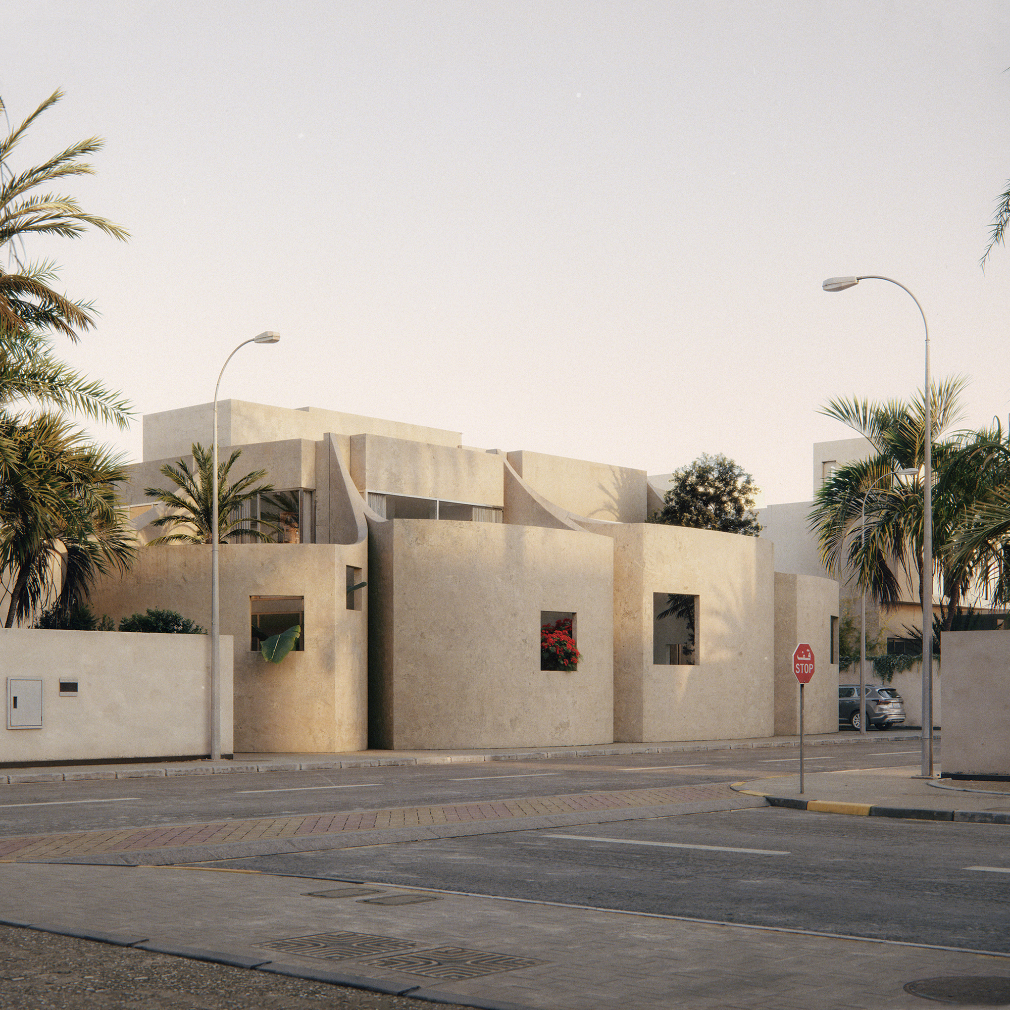 Gallery of Setbacks as Courtyards: How Civil Architecture Reimagines ...