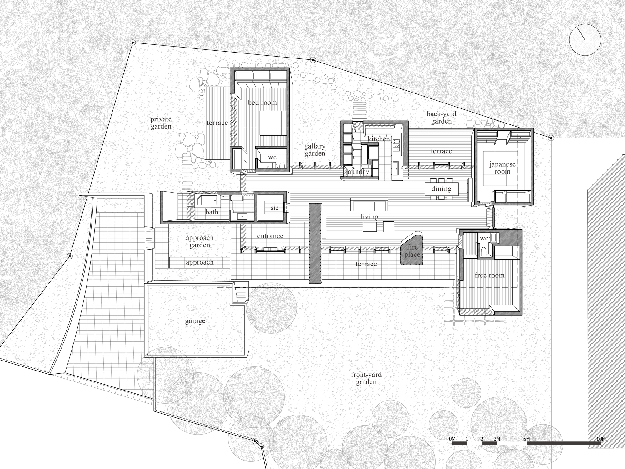 Gallery of House at the Urban-Nature Threshold / Teitakusubako + Yusuke ...