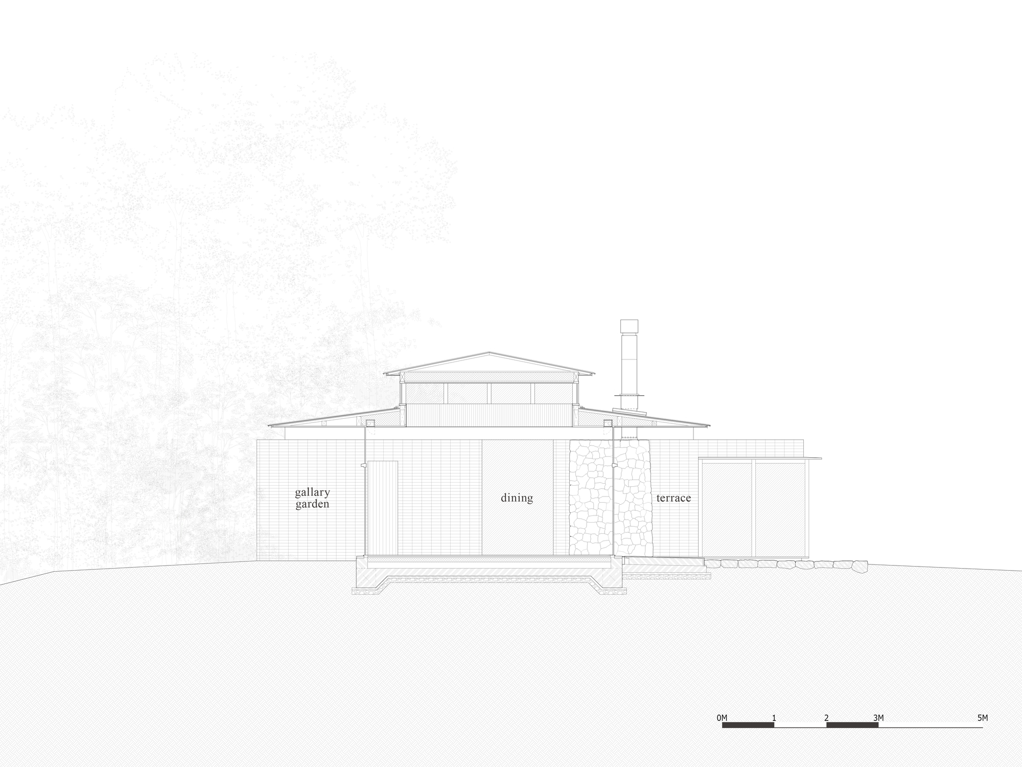 Gallery of House at the Urban-Nature Threshold / Teitakusubako + Yusuke ...