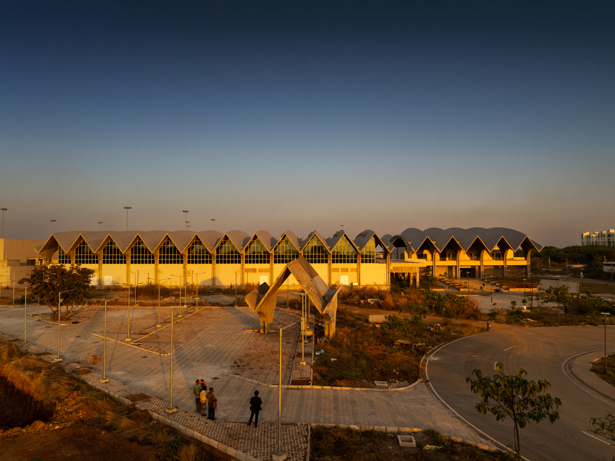 Gallery of Sports and Cultural Complex IIT Hyderabad / IITH Campus ...
