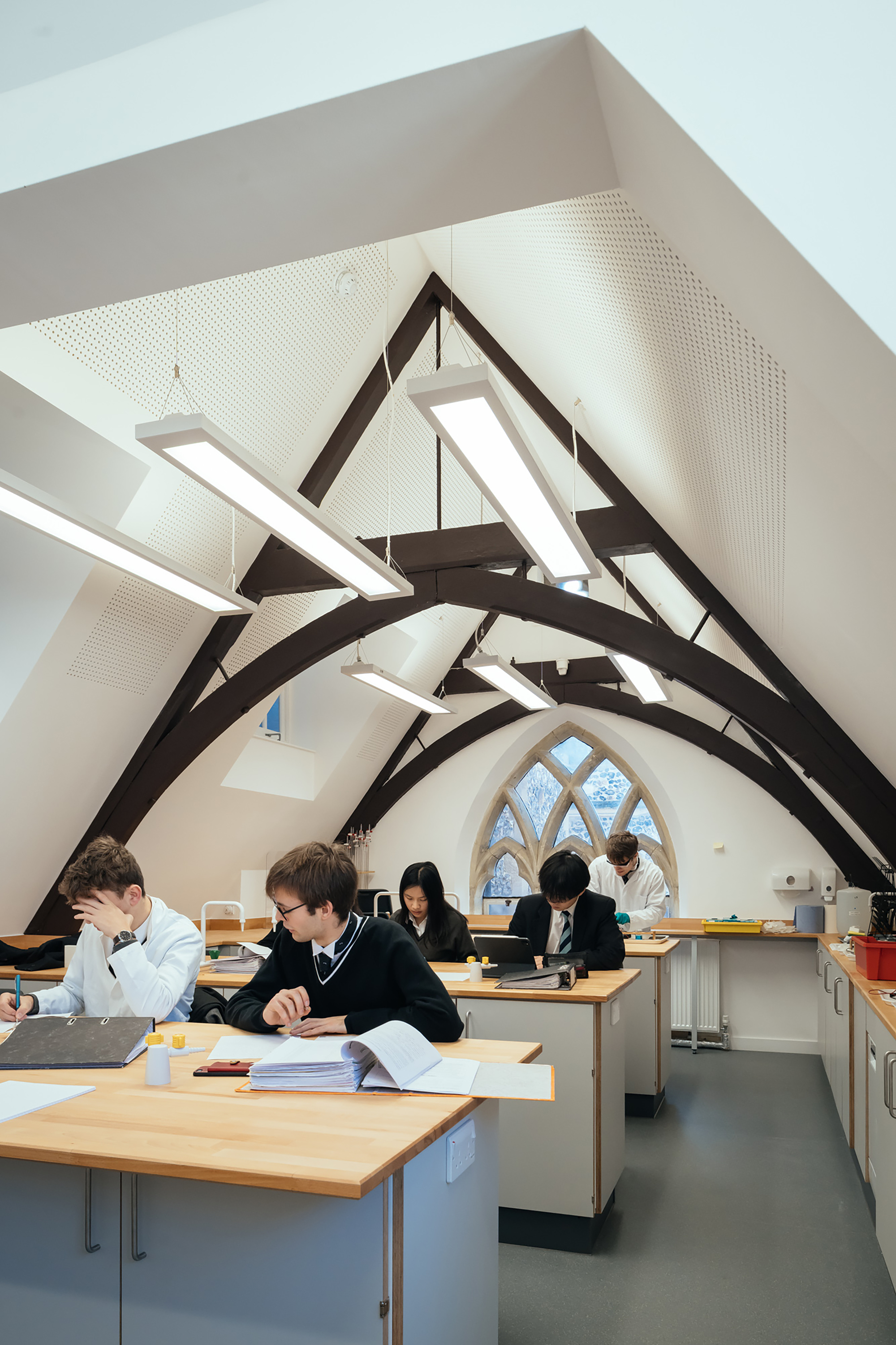Gallery of The Rausing Science Center at The King's School / Walters ...