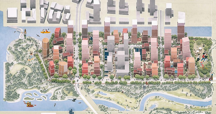 SLA Designs Public Spaces and Streetscapes for Toronto's New Island ...