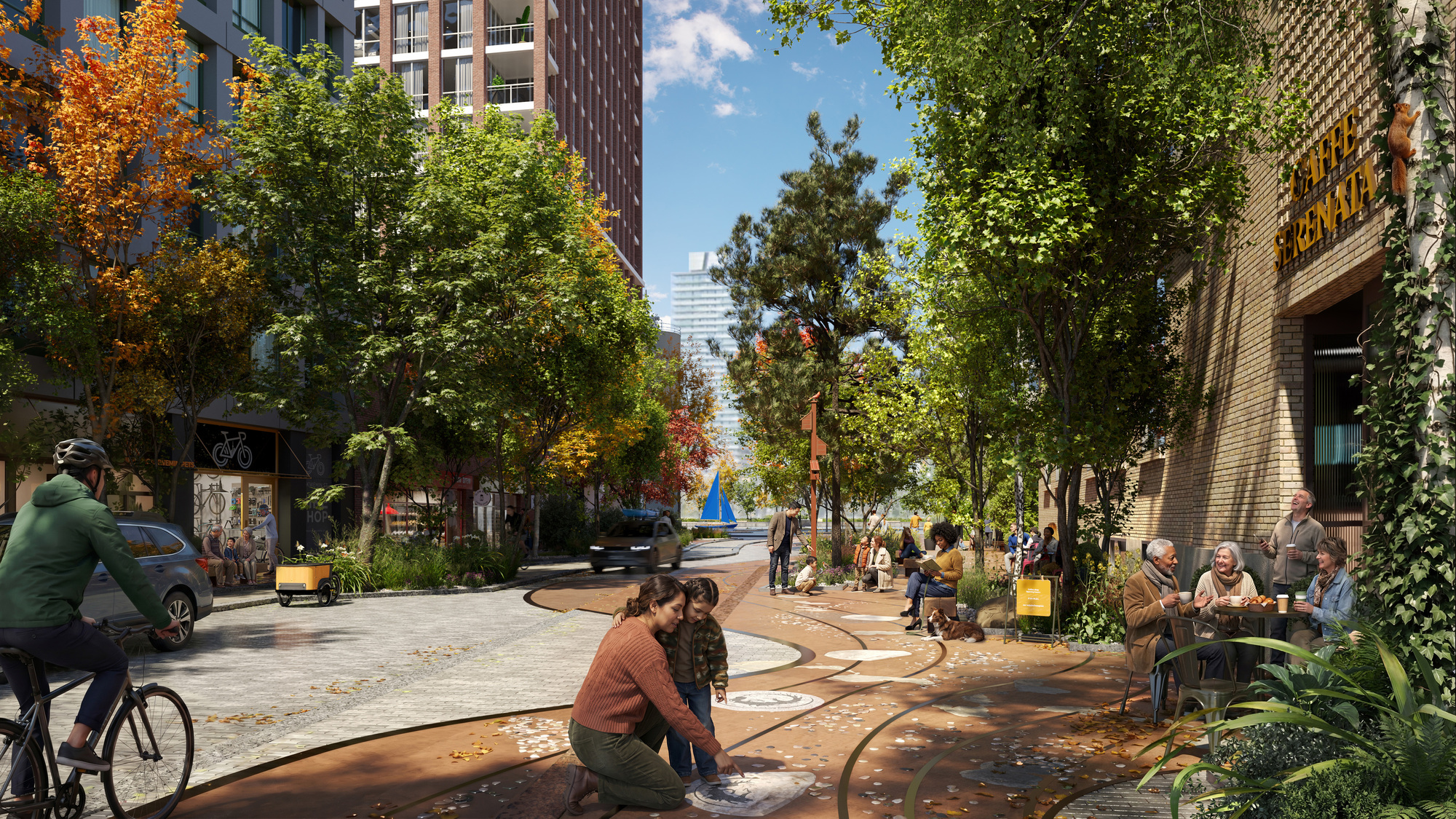 Gallery of SLA Designs Public Spaces and Streetscapes for Toronto's New ...