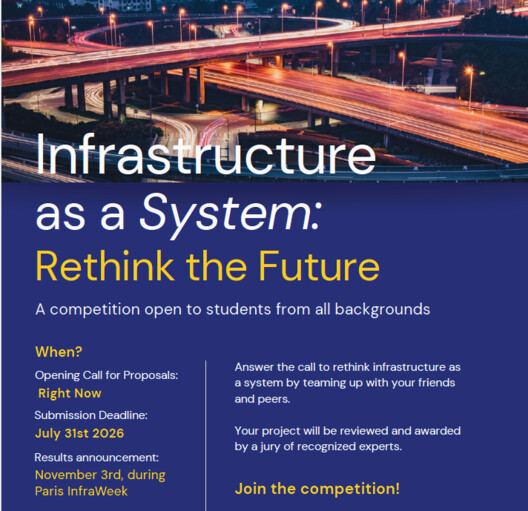 "Infrastructure as a System" : A contest opened to all students | ArchDaily