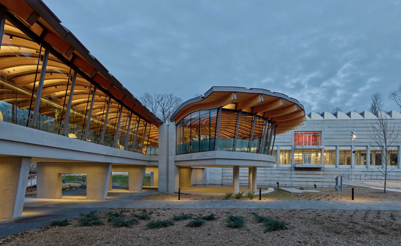 Gallery of Safdie Architects Completes Expansion of Crystal Bridges ...