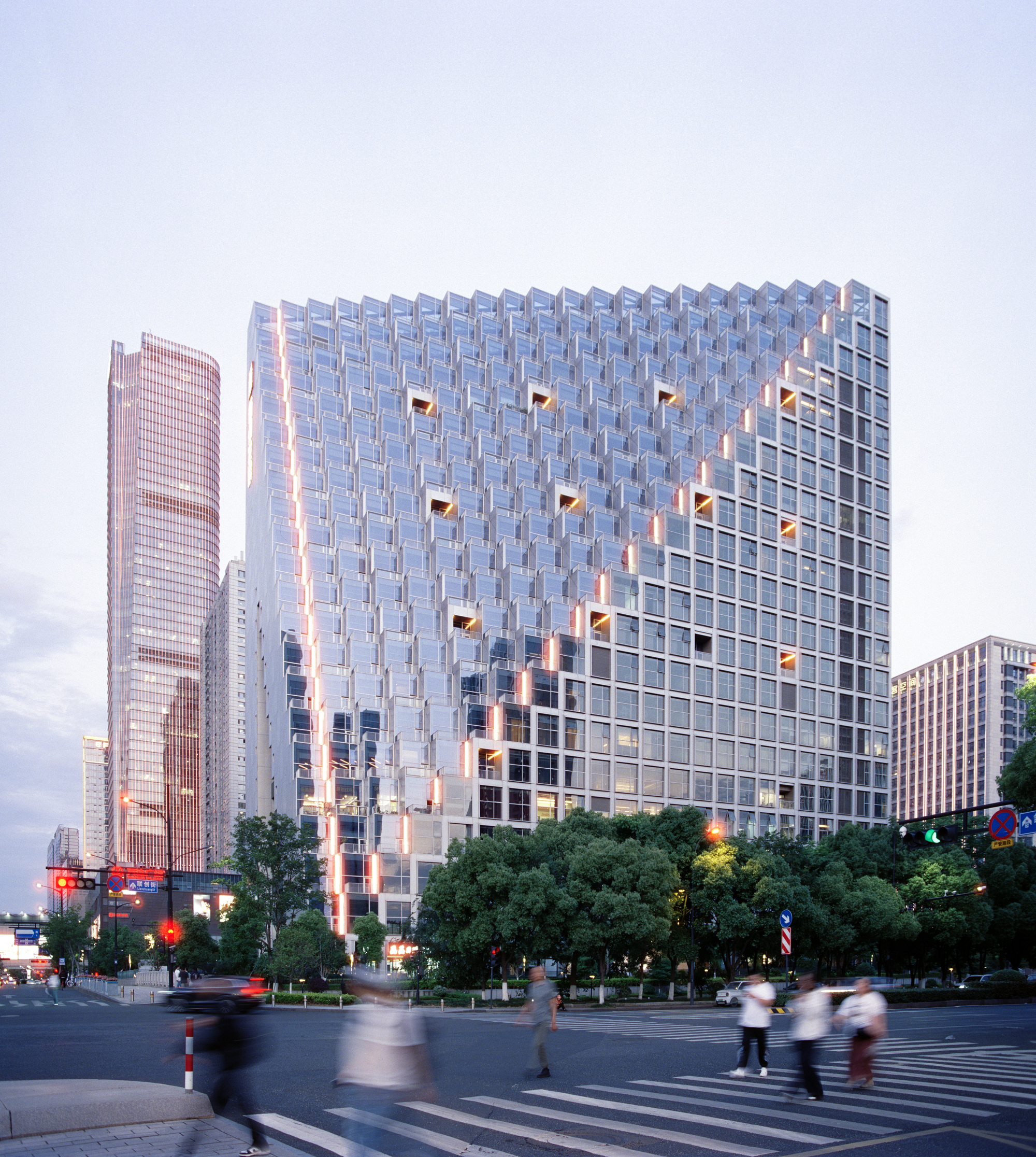 Gallery of OMA Completes Hangzhou Prism Mixed-Use Development in China ...