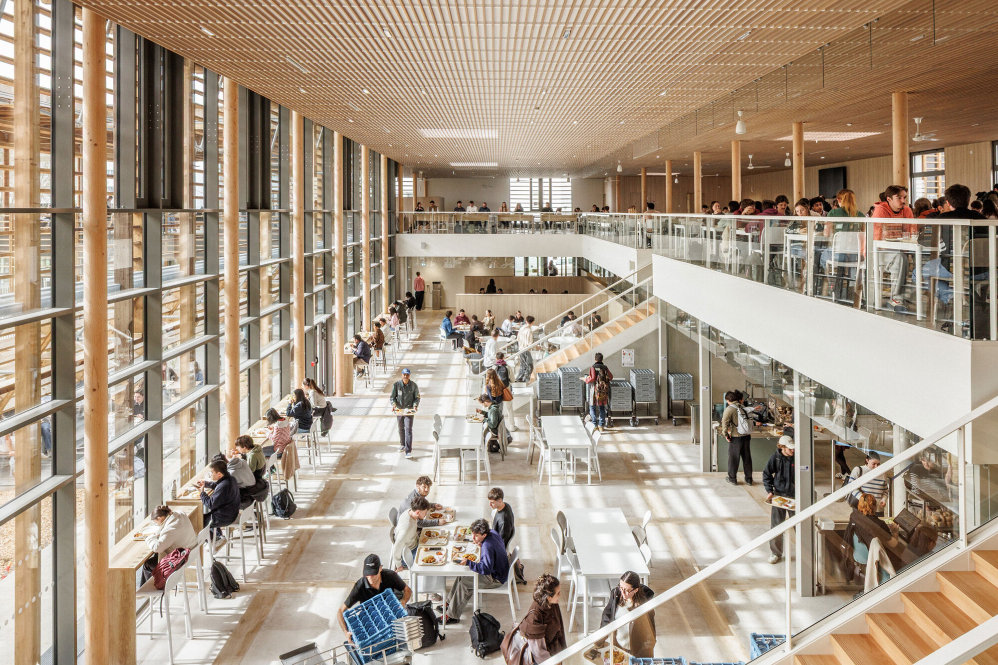 Gallery of CROUS student restaurant / BPM Architectes - 3