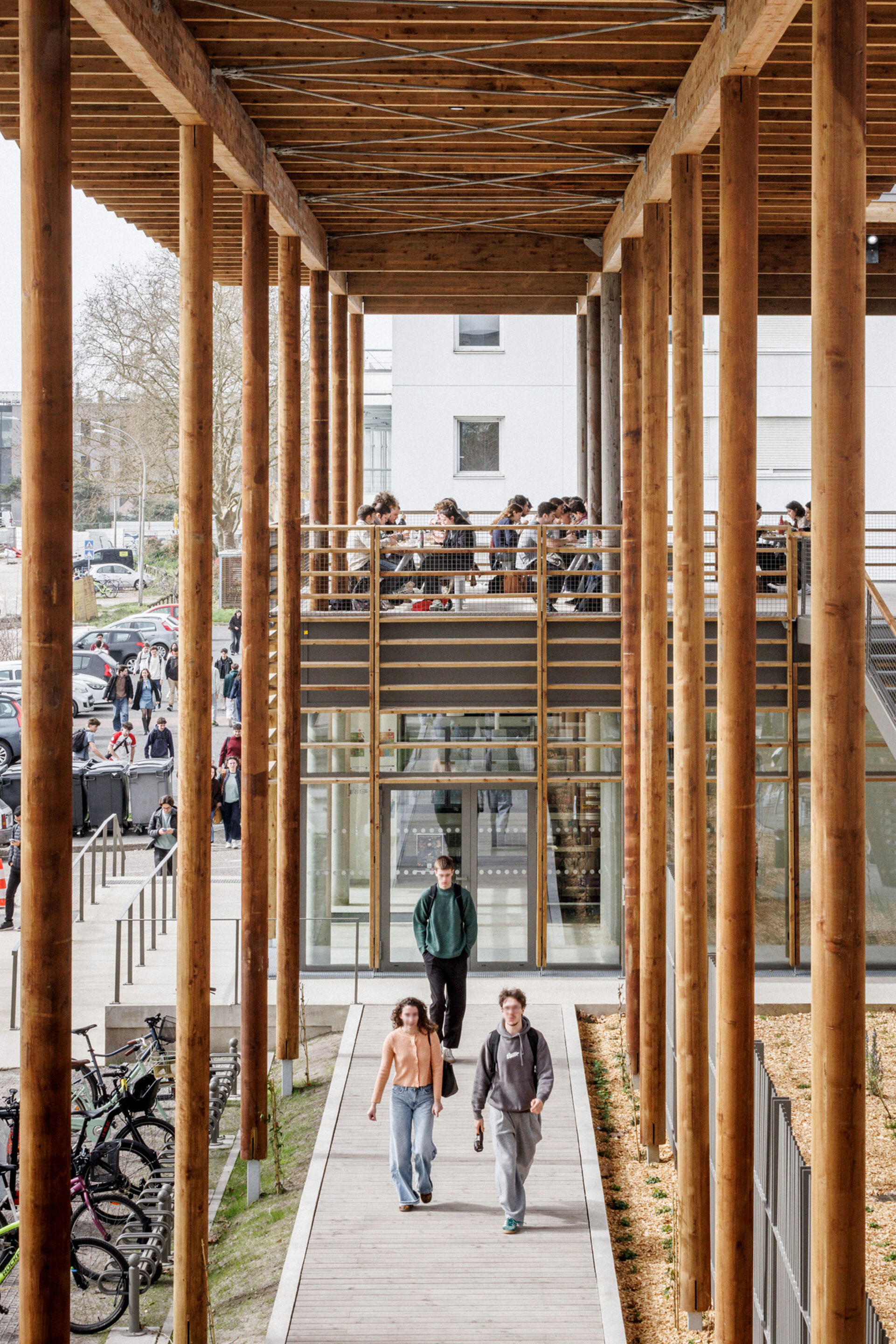 Gallery of CROUS student restaurant / BPM Architectes - 4